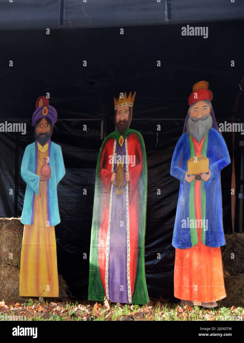 three wise men, nativity, suffolk, england Stock Photo - Alamy