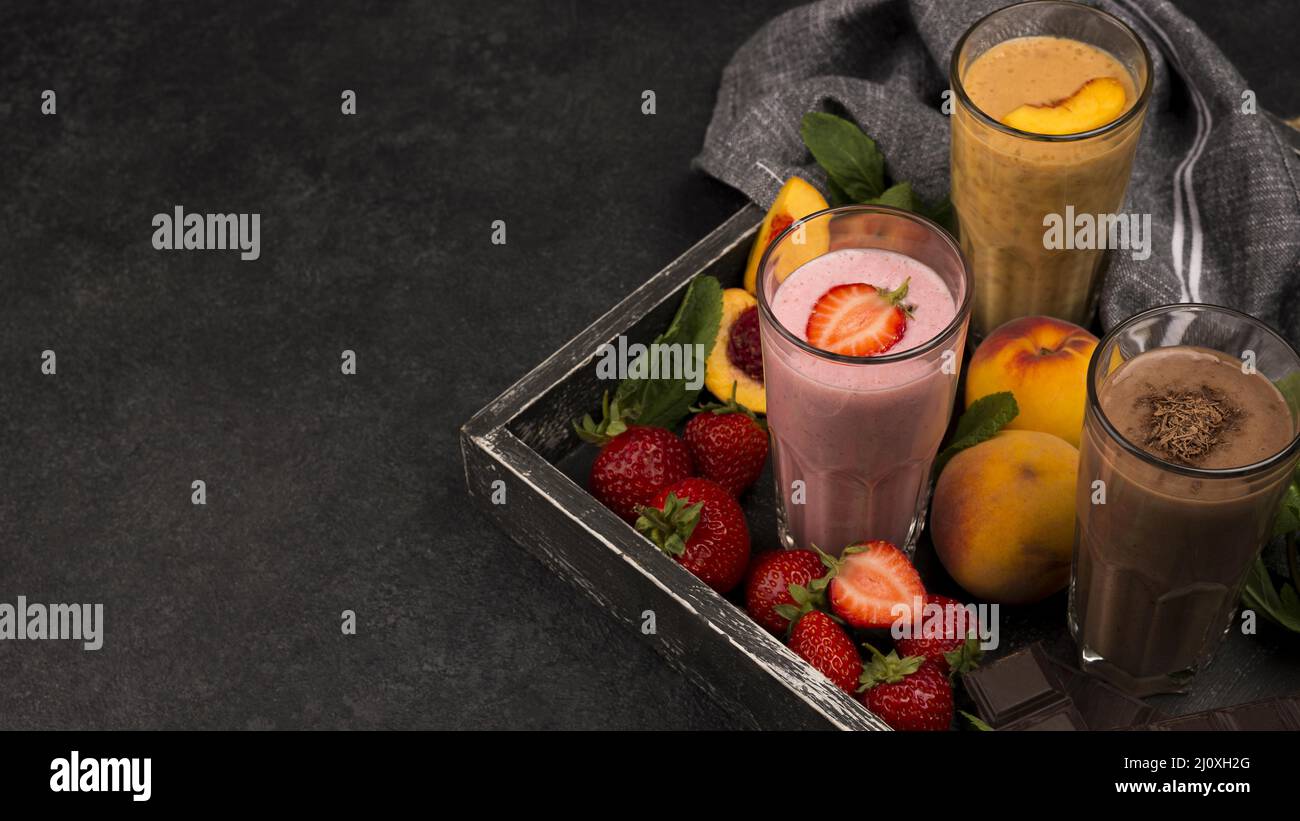 Top angle fruits hi-res stock photography and images - Alamy