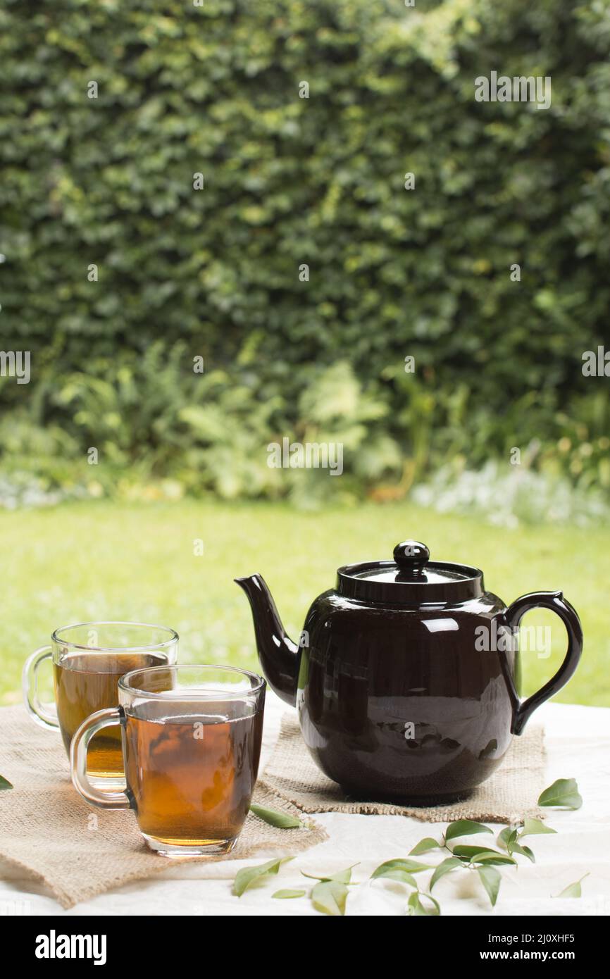 Teapot table hi-res stock photography and images - Alamy
