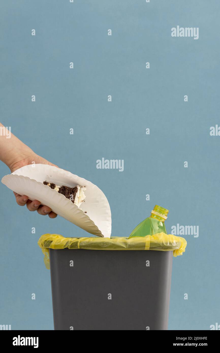 Plastic food waste hi-res stock photography and images - Alamy