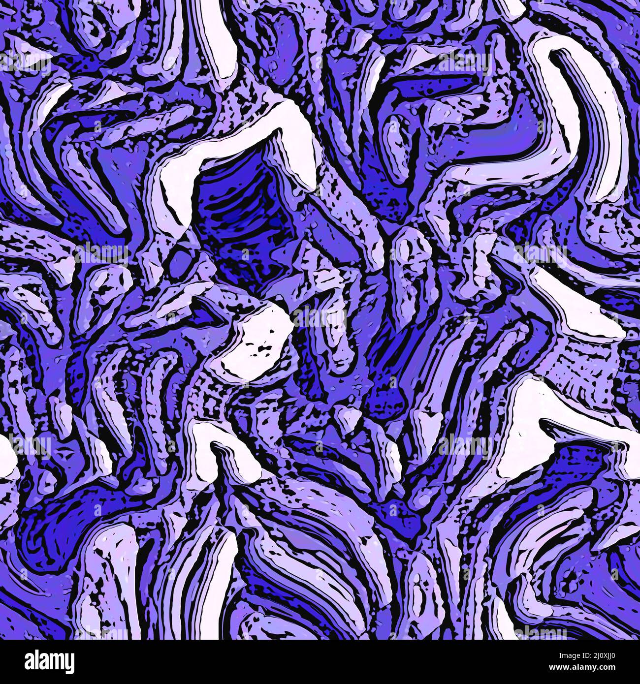 Purple camo swirl very peri color of the year seamless pattern texture ...