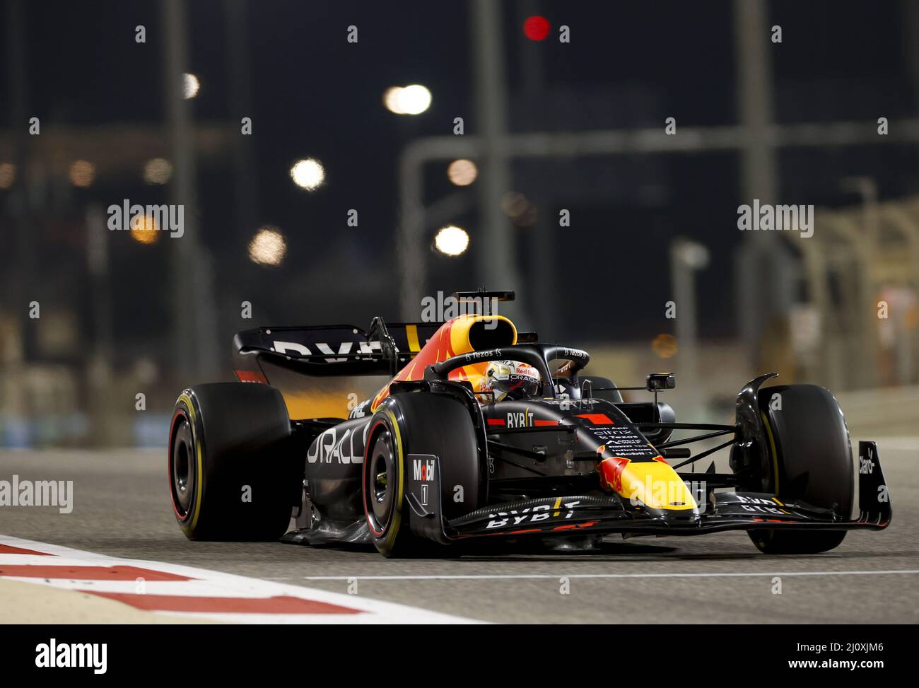 Sakhir, Bahrain. 20th Mar, 2022. 01 VERSTAPPEN Max (nld), Red Bull ...