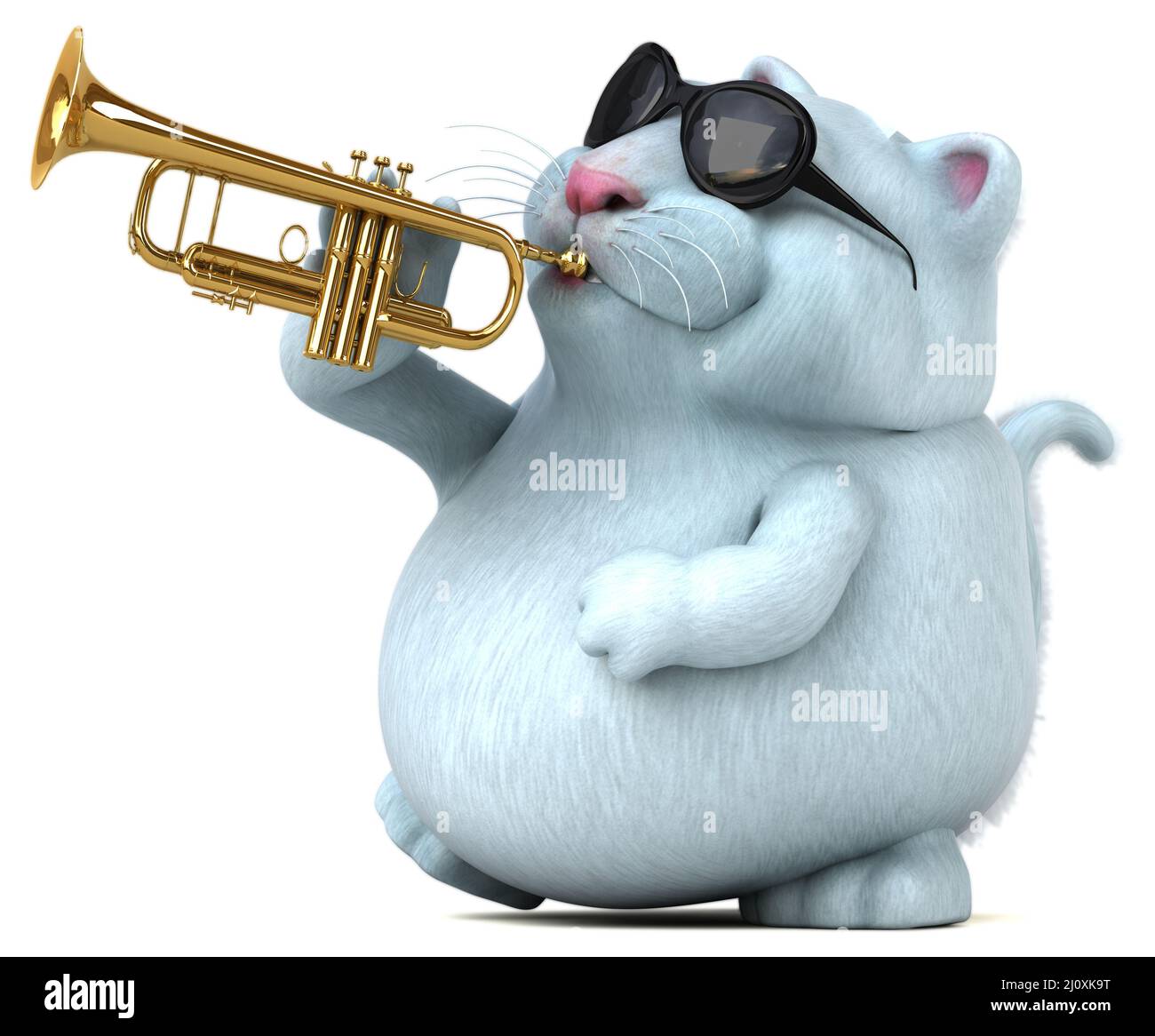 White fat trumpet hi-res stock photography and images - Alamy
