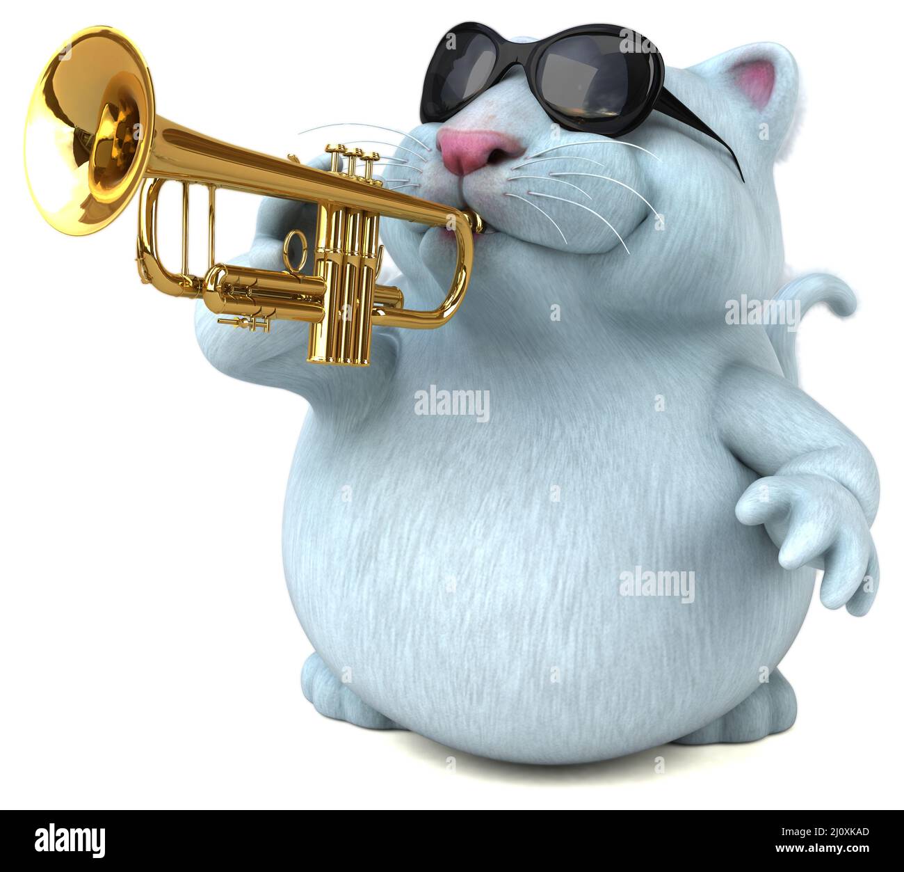 White fat trumpet hi-res stock photography and images - Alamy