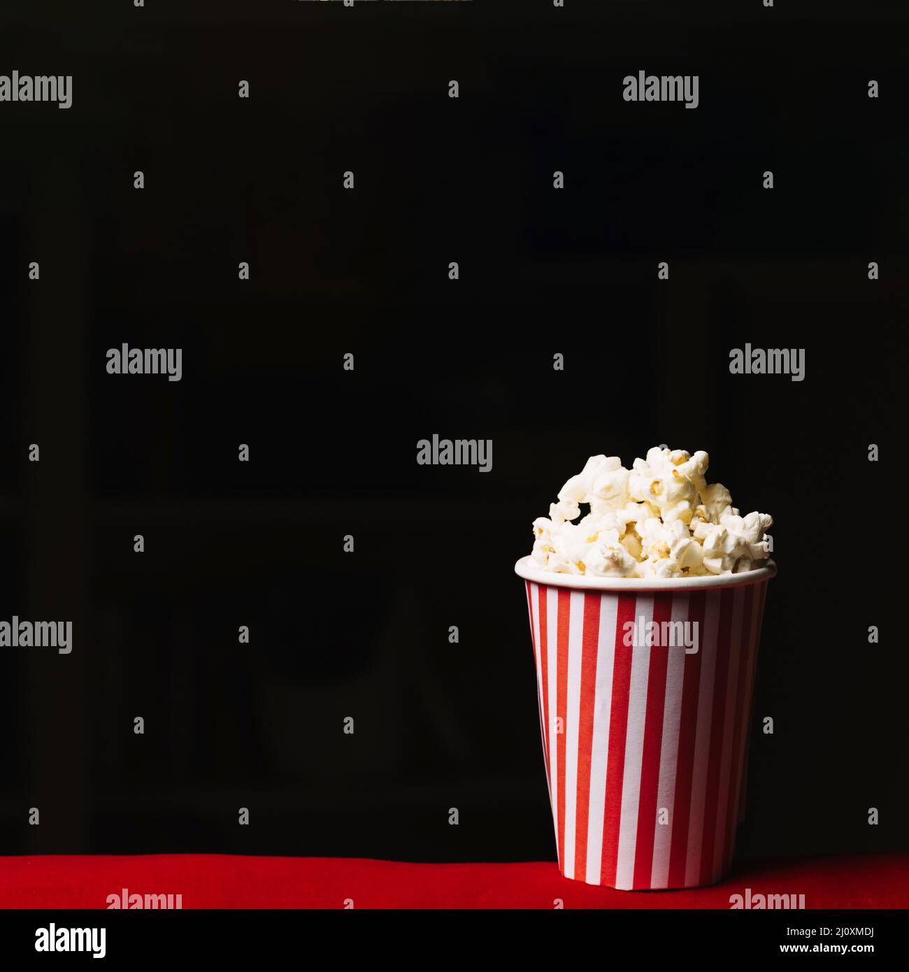 Popcorn bucket cinema. High quality beautiful photo concept Stock Photo ...