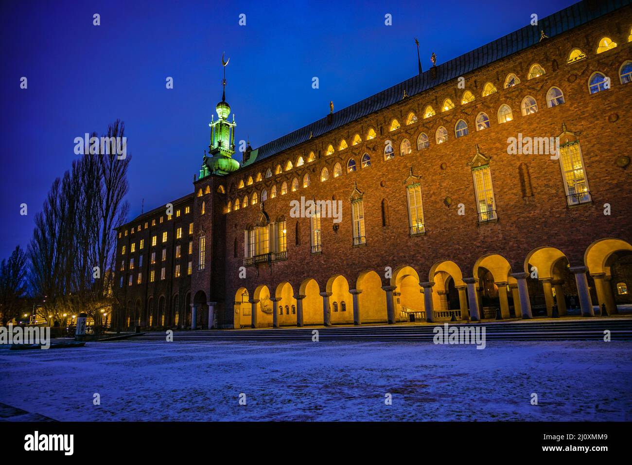 Stockholm City Hall Stock Photo - Alamy