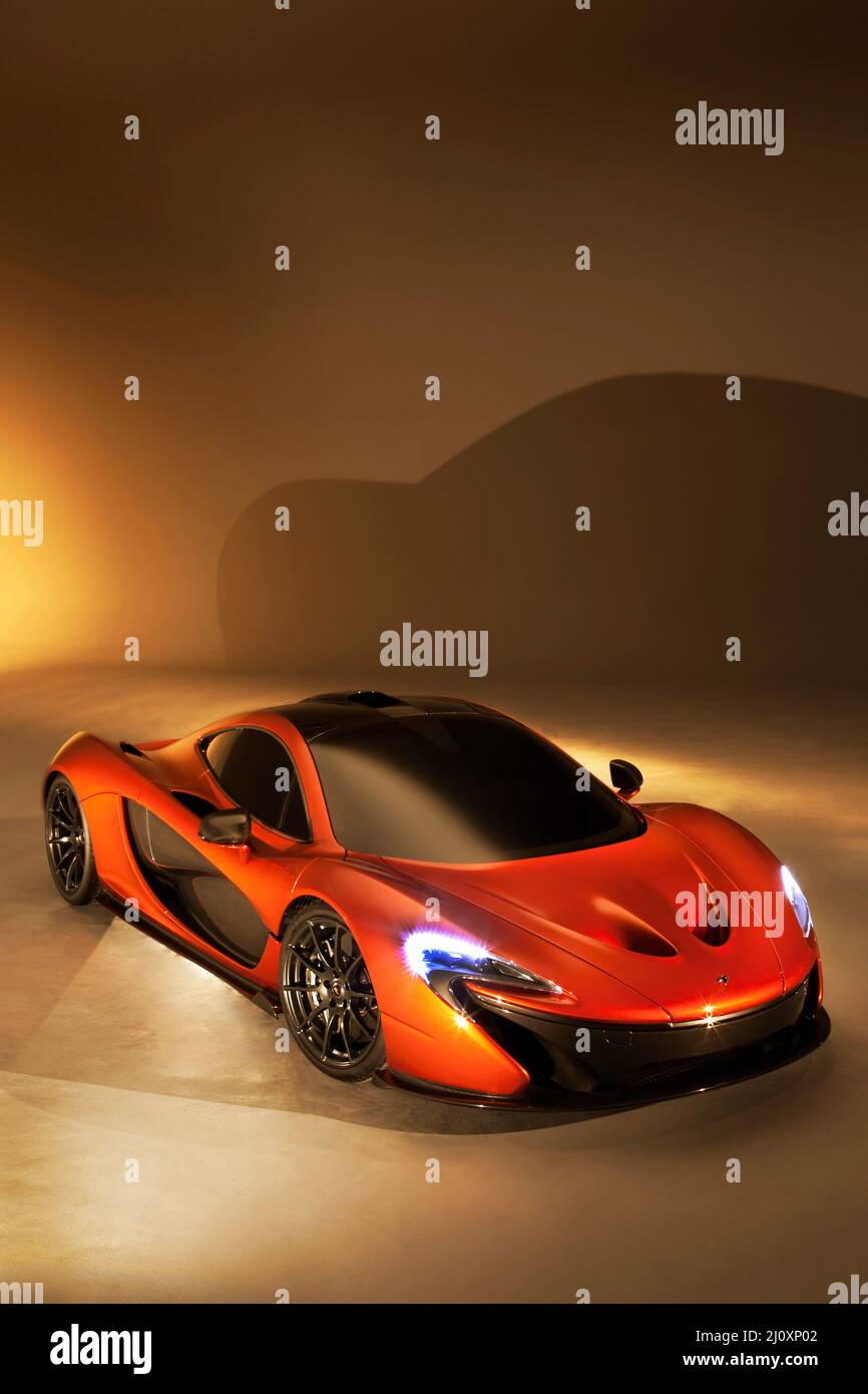 Mclaren P1 Orange Wallpaper