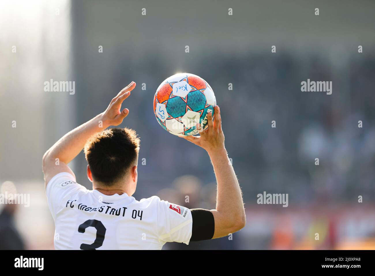 Kiel, Germany. 20th Mar, 2022. Soccer: 2. Bundesliga, Holstein Kiel ...