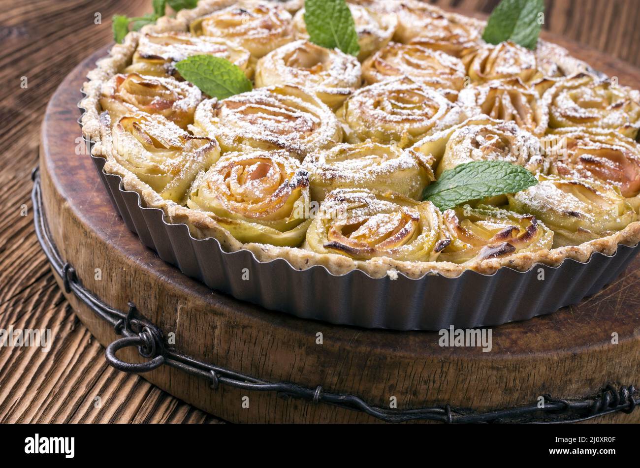 Open faced pie hi-res stock photography and images - Alamy