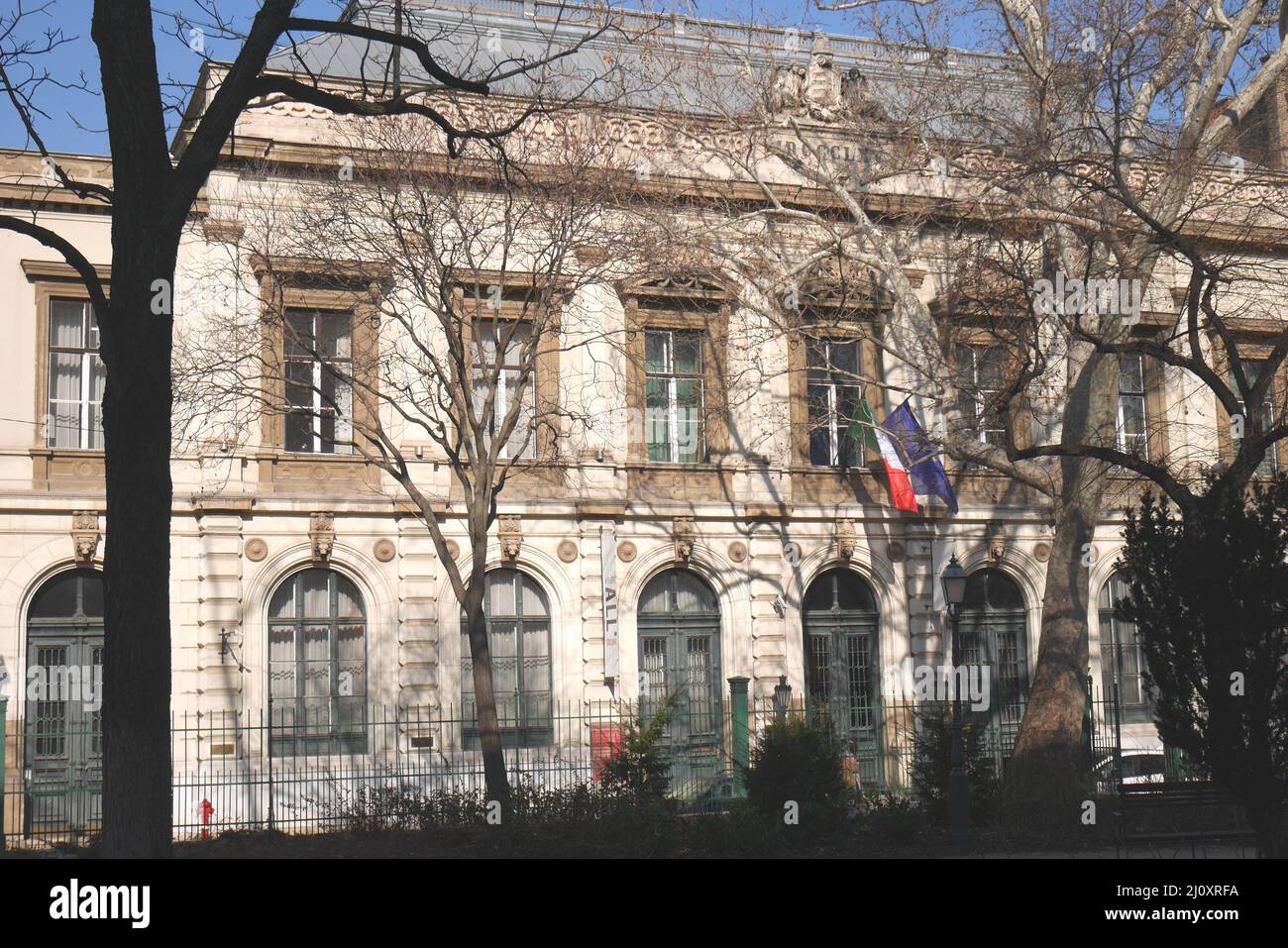 The Renaissance style Italian Cultural Institute of Budapest, Istituto ...