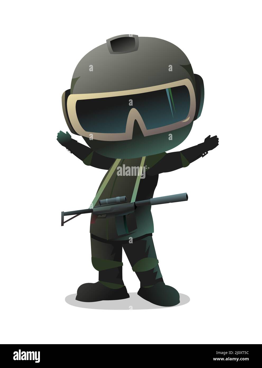 Special forces in army Stock Vector Images - Alamy