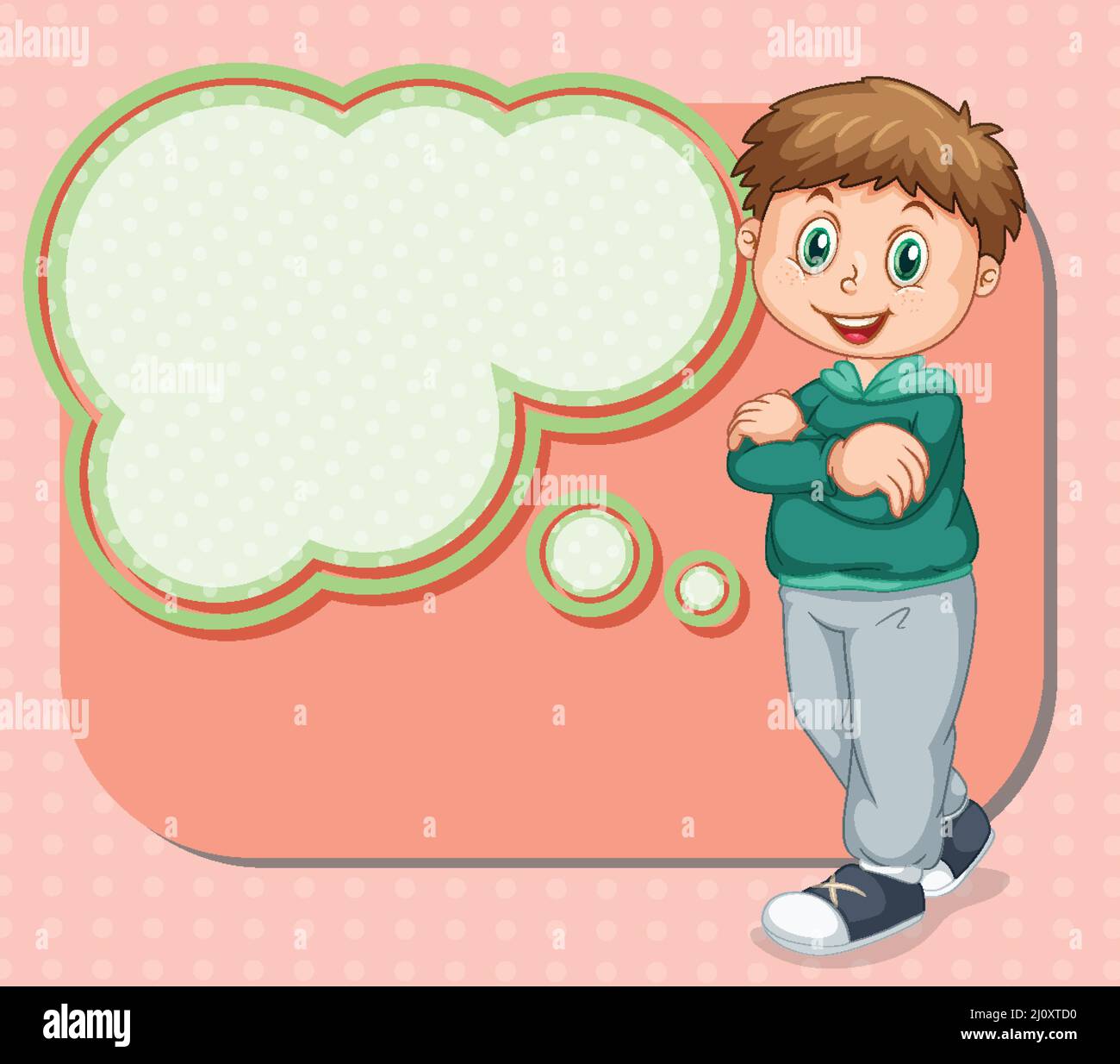 A boy thinking with empty callouts illustration Stock Vector Image ... A boy thinking with empty callouts illustration Stock Vector Image ...