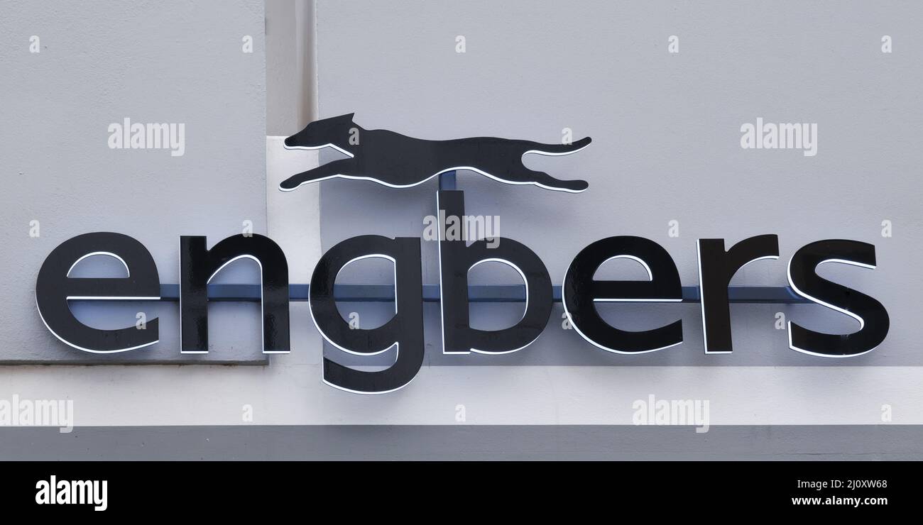 Sign and Logo of engbers Stock Photo - Alamy