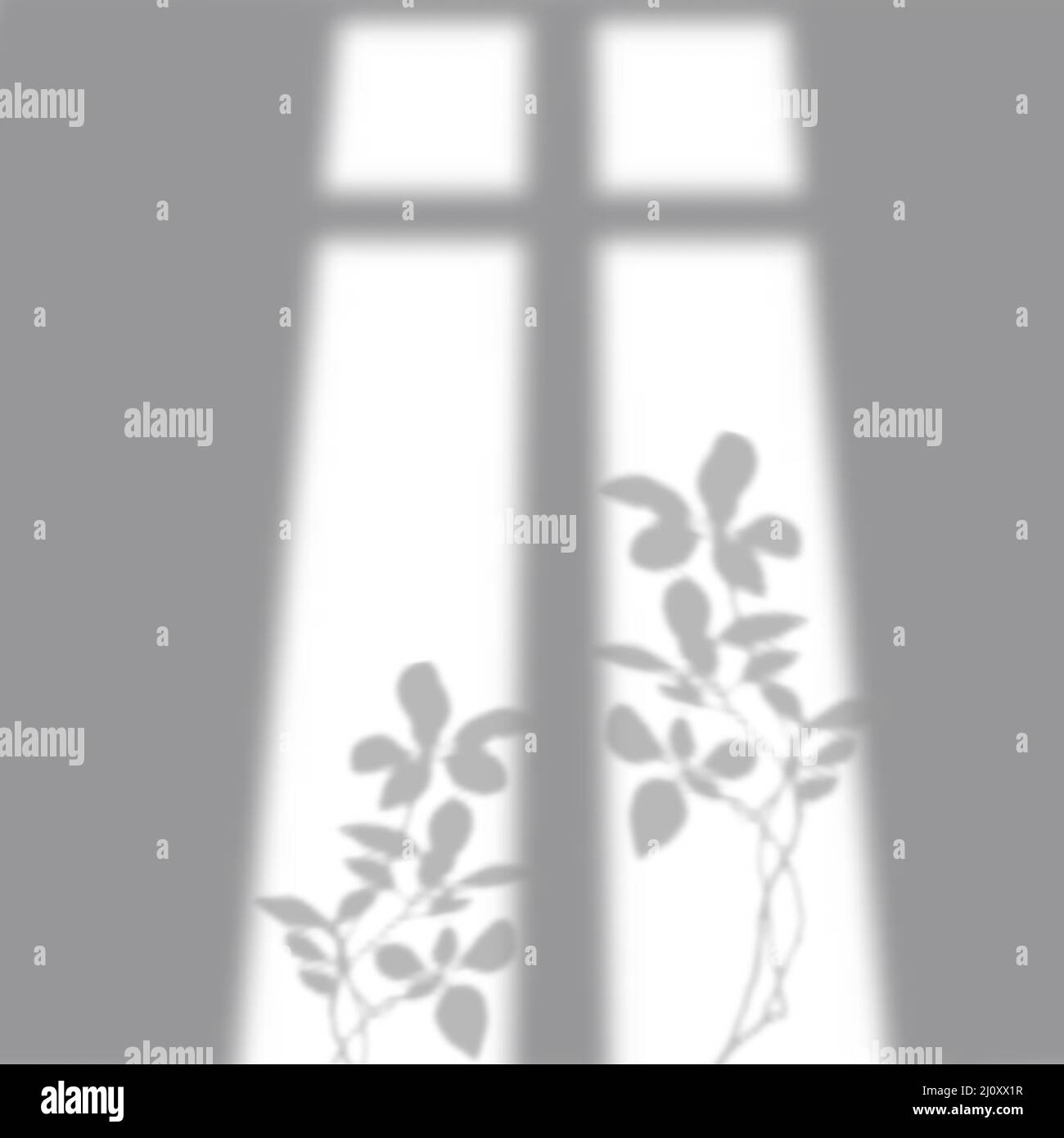 The effect of overlaying shadows. Natural light layout.Realistic shadow ...