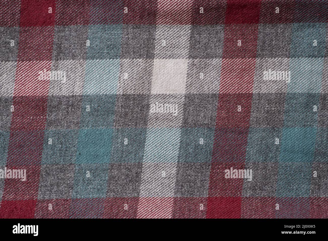 Cloth with plaid pattern Stock Photo - Alamy