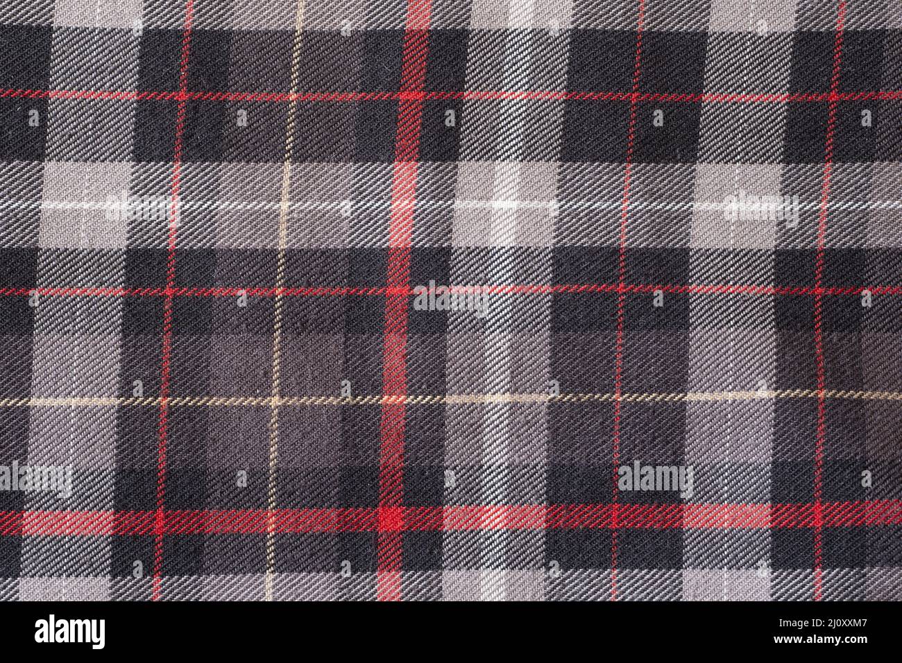 Cloth with plaid pattern Stock Photo - Alamy