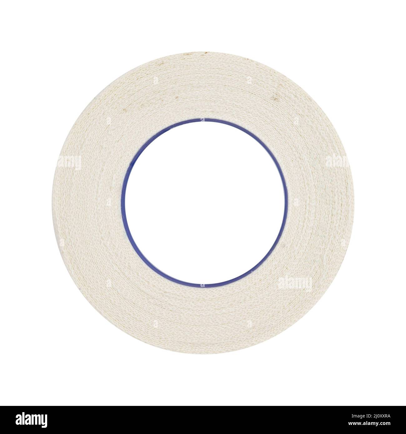 white roll band aid strip isolated on white background, reel of ...