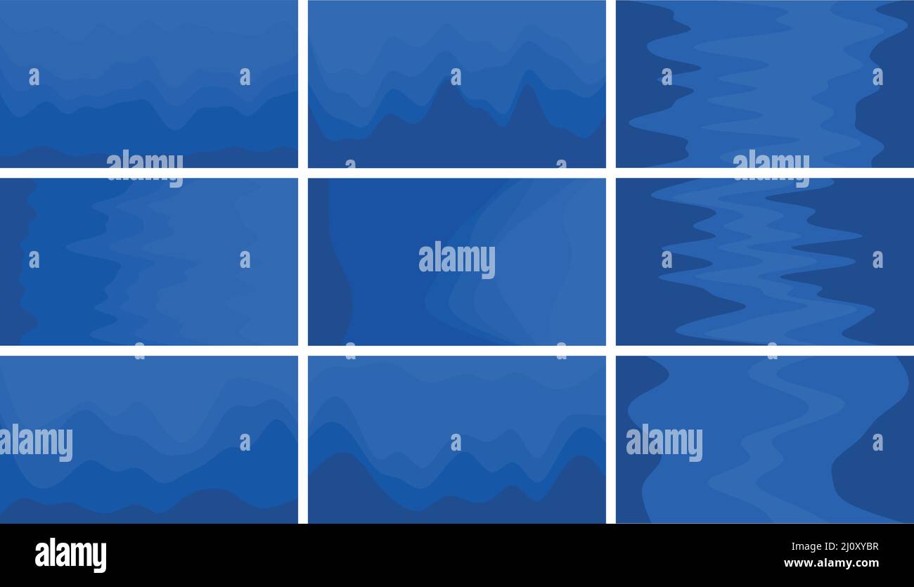 Irregular wavy mountain vector background element Stock Vector Image ...