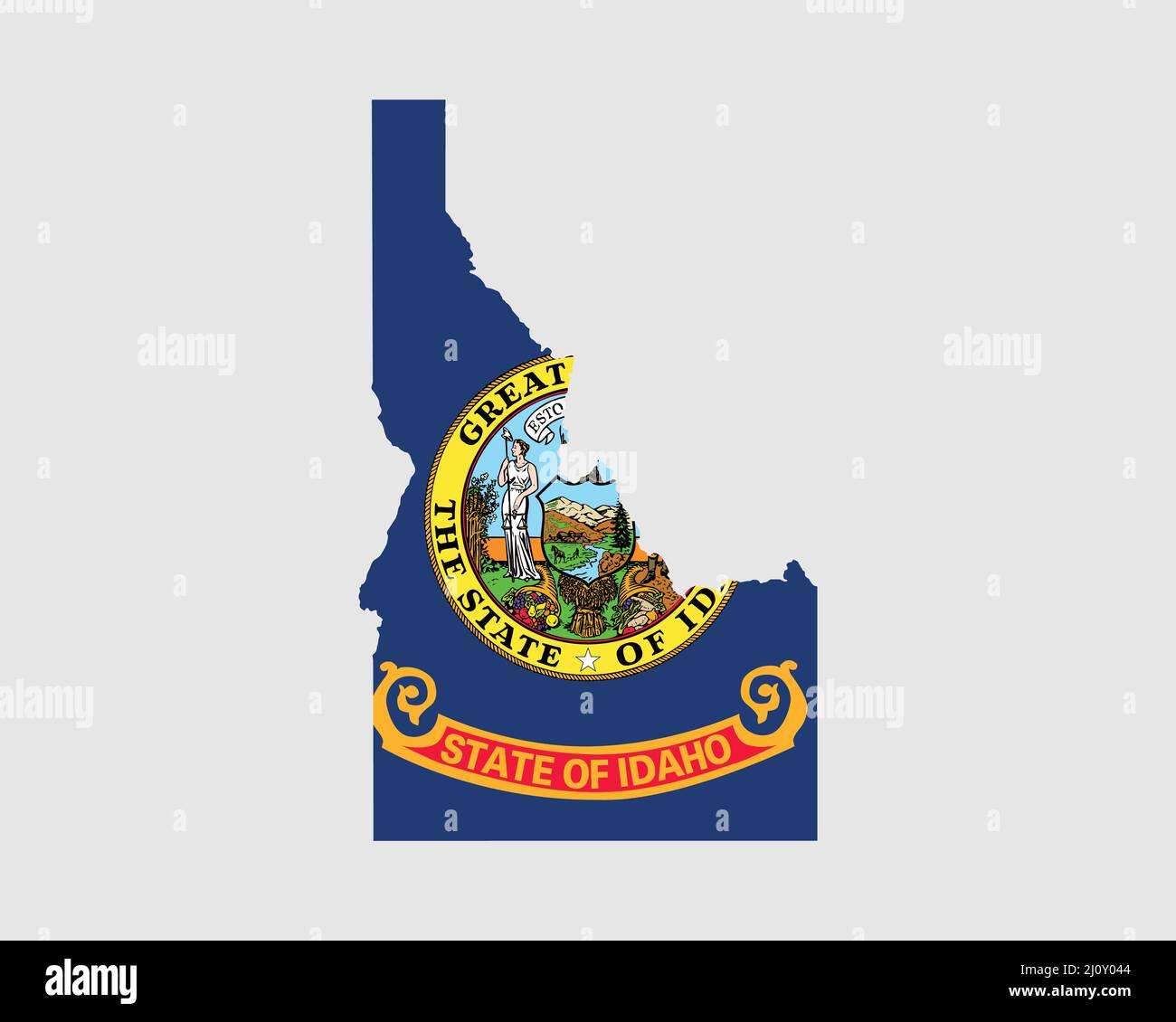 Boise id flag hi-res stock photography and images - Alamy