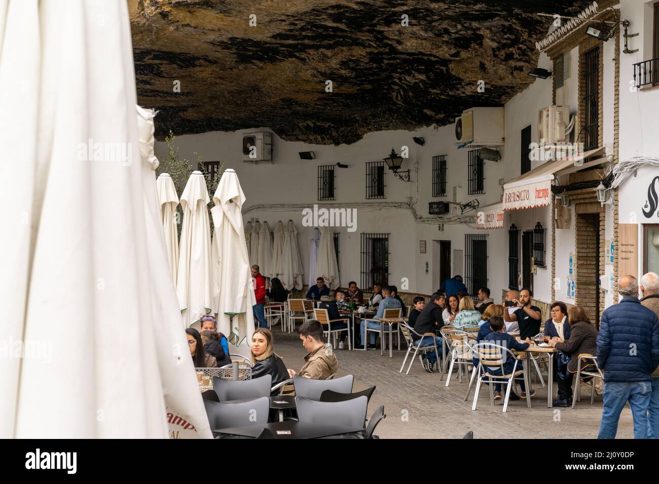 Setenil de las Bodegas Stock Photo - Alamy