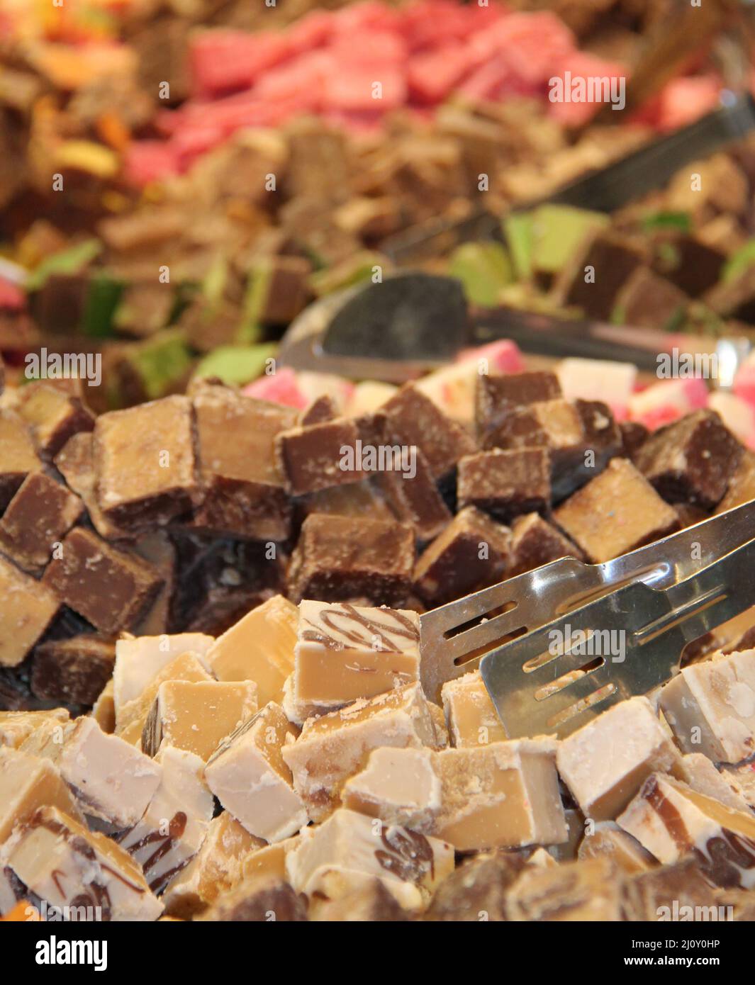 Fresh made fudge hi-res stock photography and images - Alamy