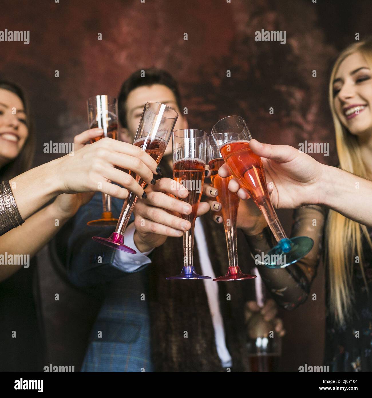 Friendship party hi-res stock photography and images - Alamy