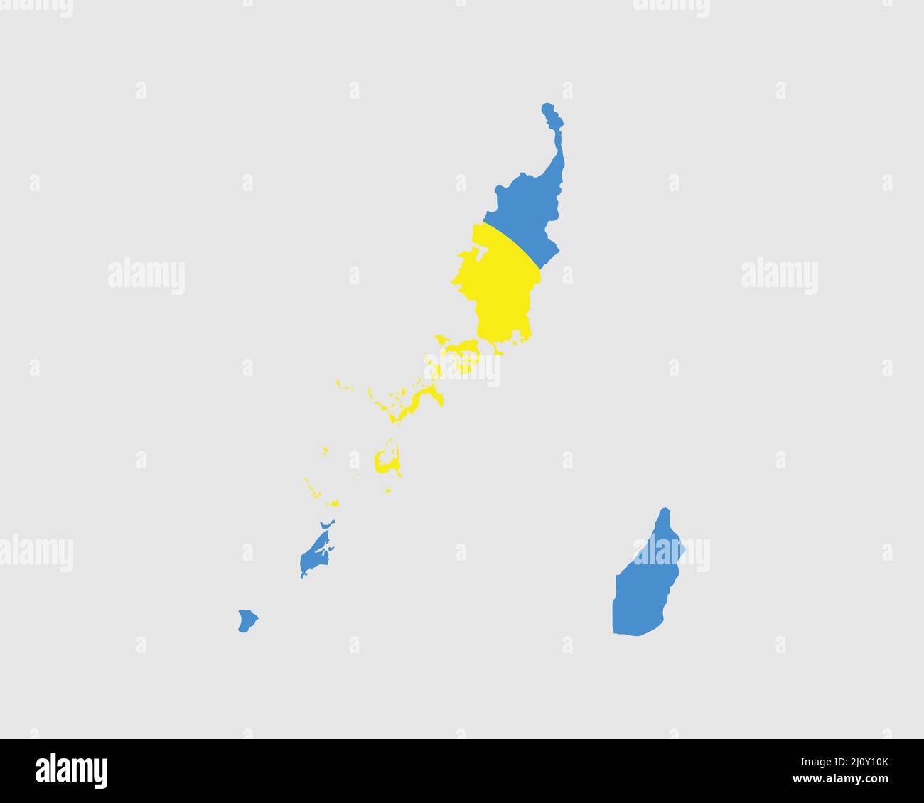 Palau Flag Map. Map of the Republic of Palau with the Palauan country banner. Vector ...