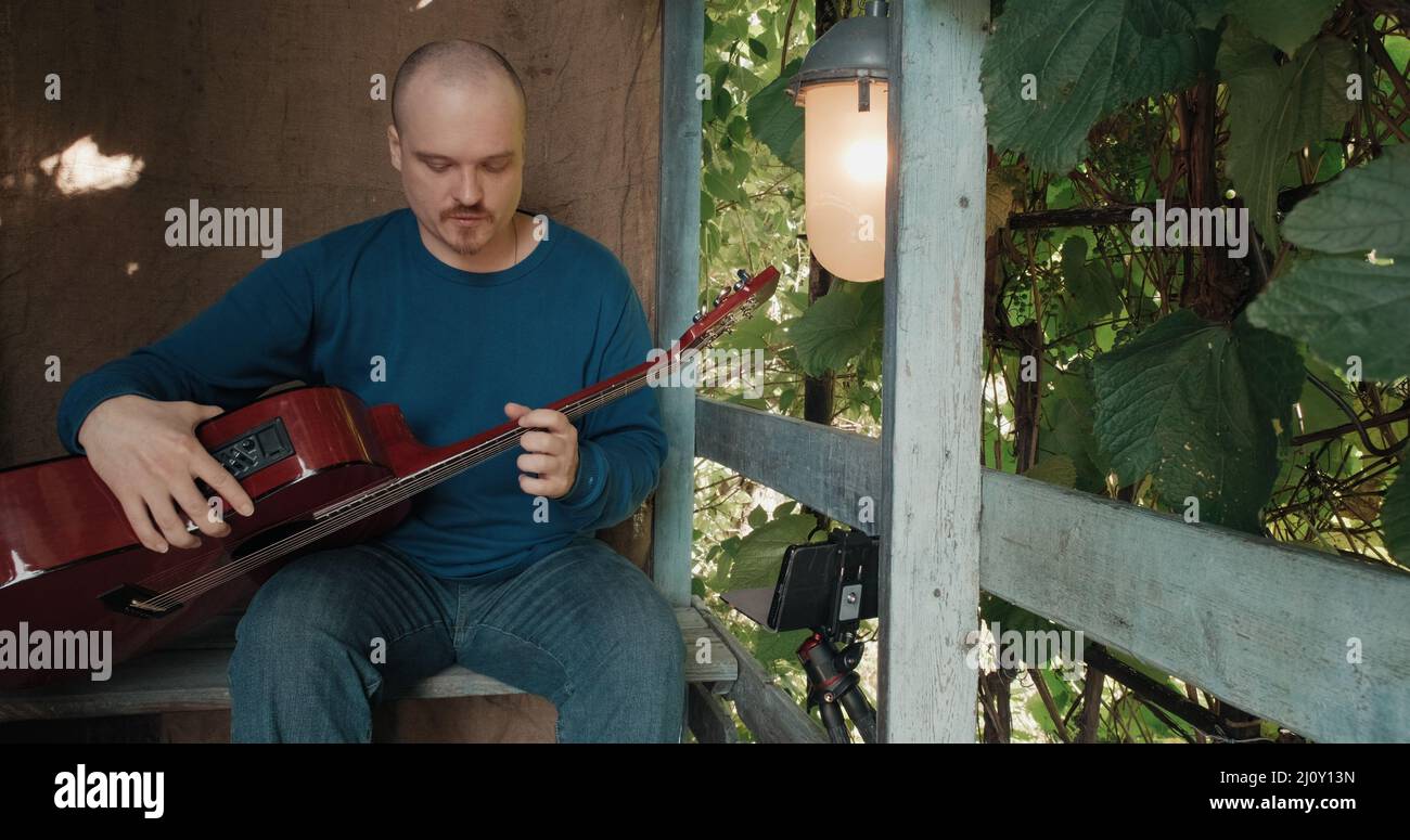 Guitar farm hi-res stock photography and images - Alamy