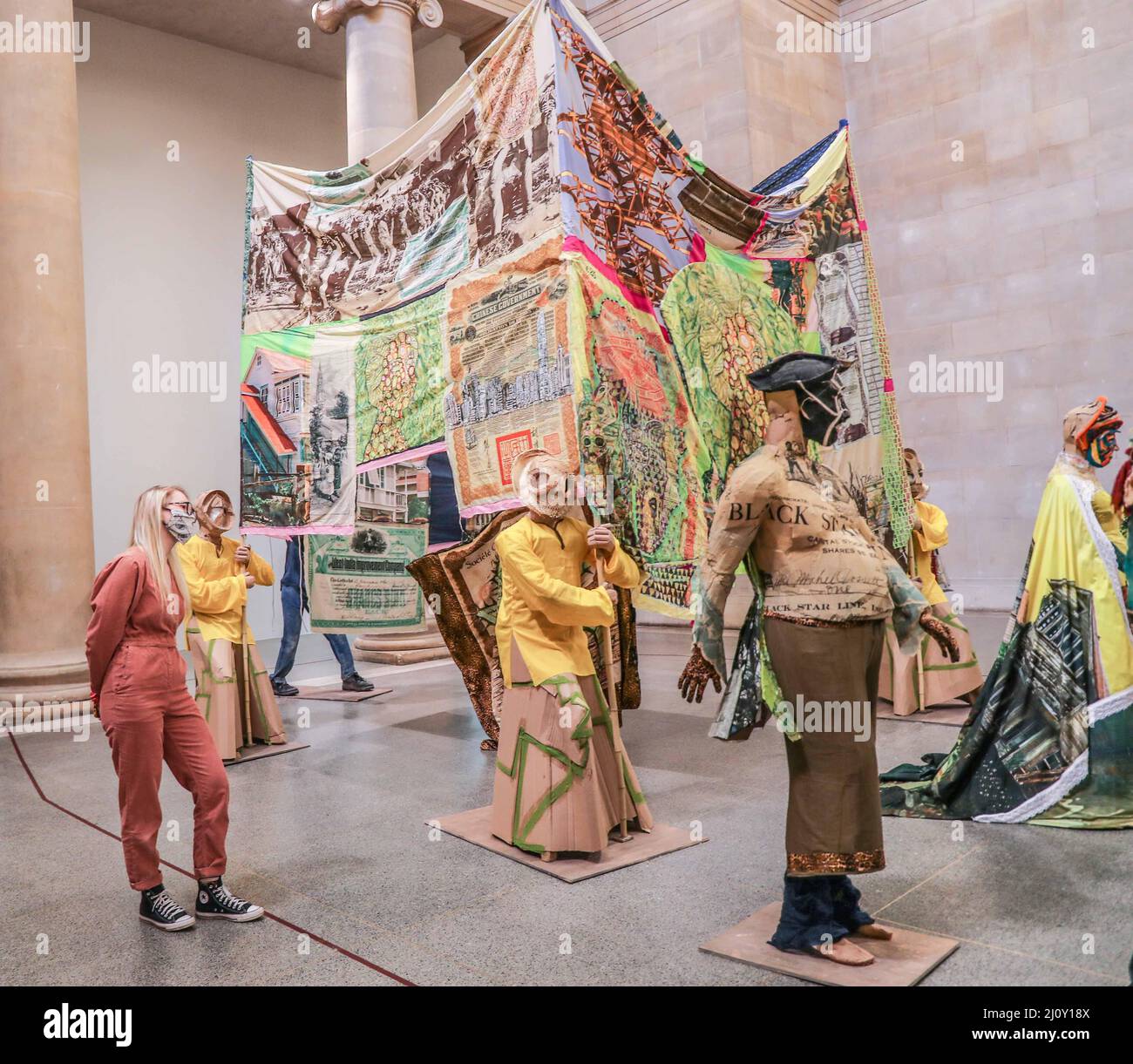 London UK 21 March 2022 Tate Britain unveiled a major commission by ...