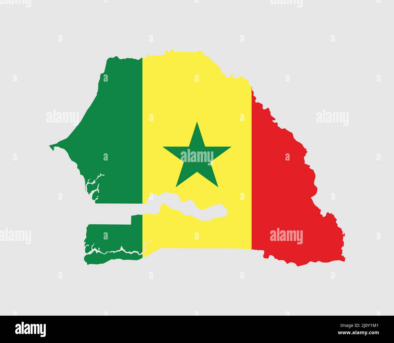Maps of senegal hi-res stock photography and images - Alamy