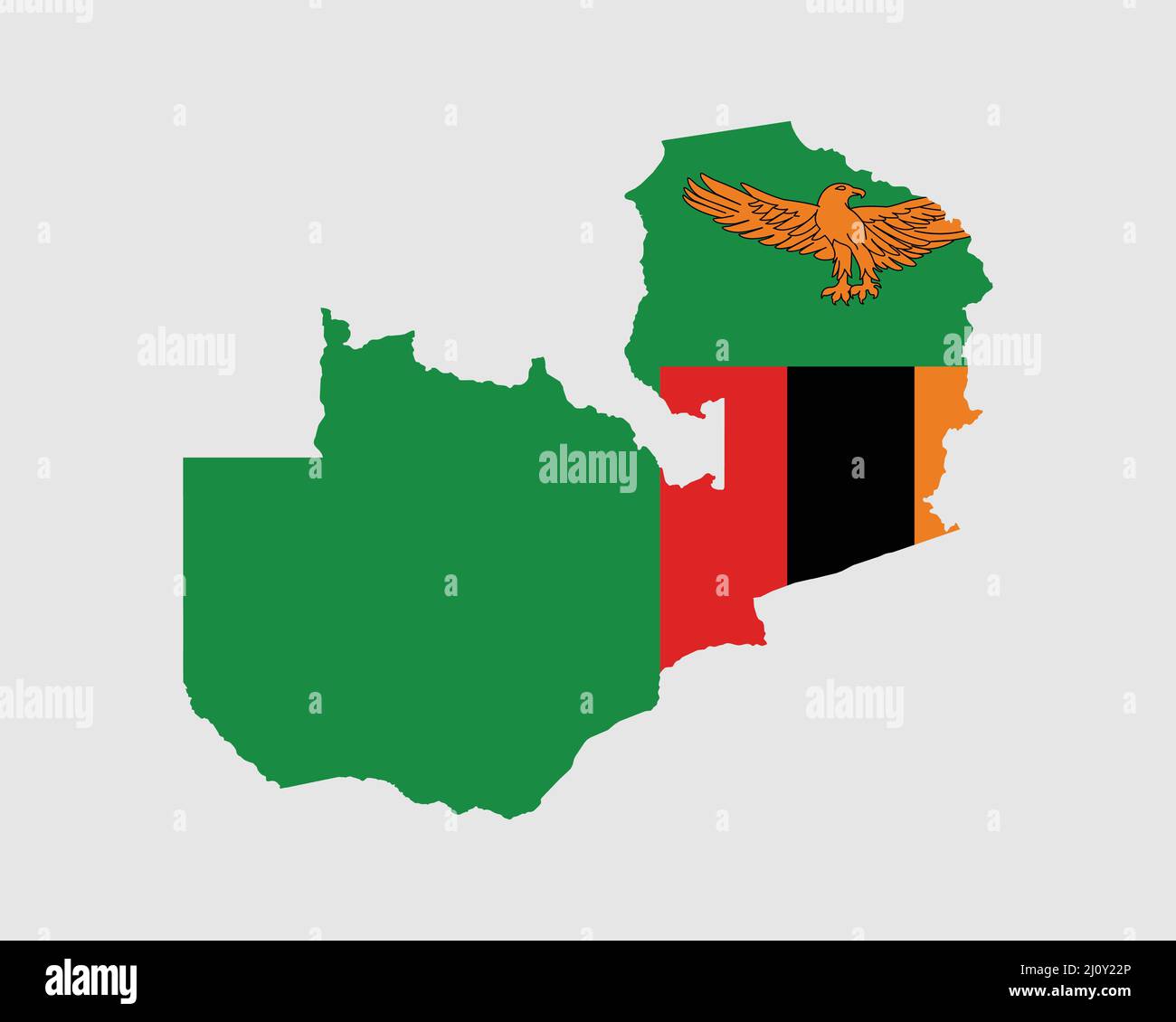 Zambia map hi-res stock photography and images - Alamy