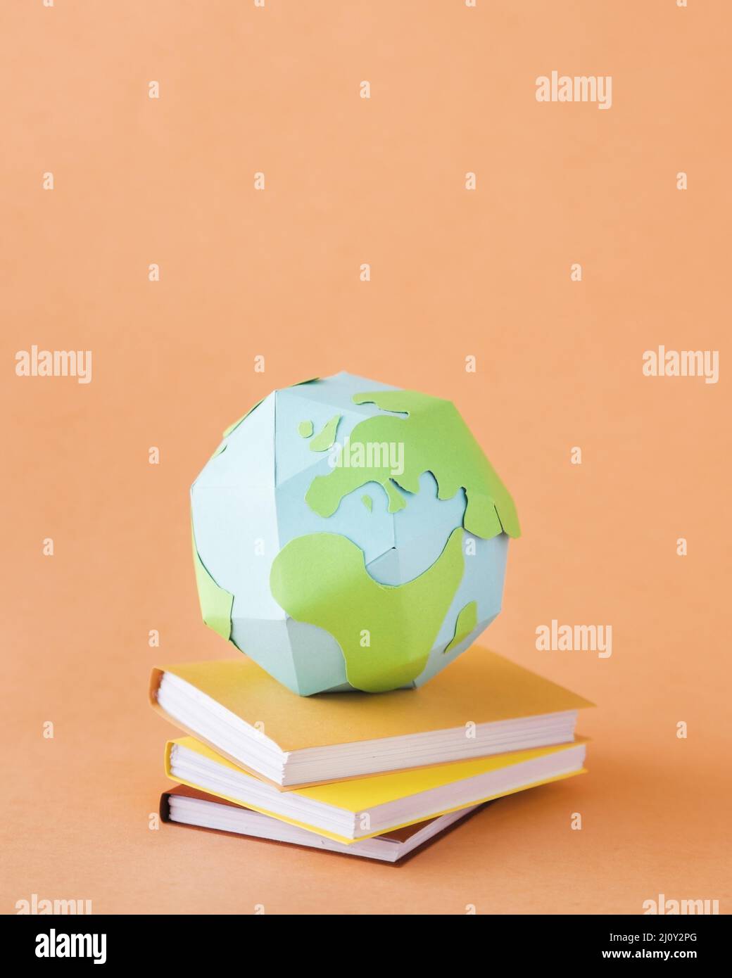 Top view paper earth concept. High quality photo Stock Photo - Alamy