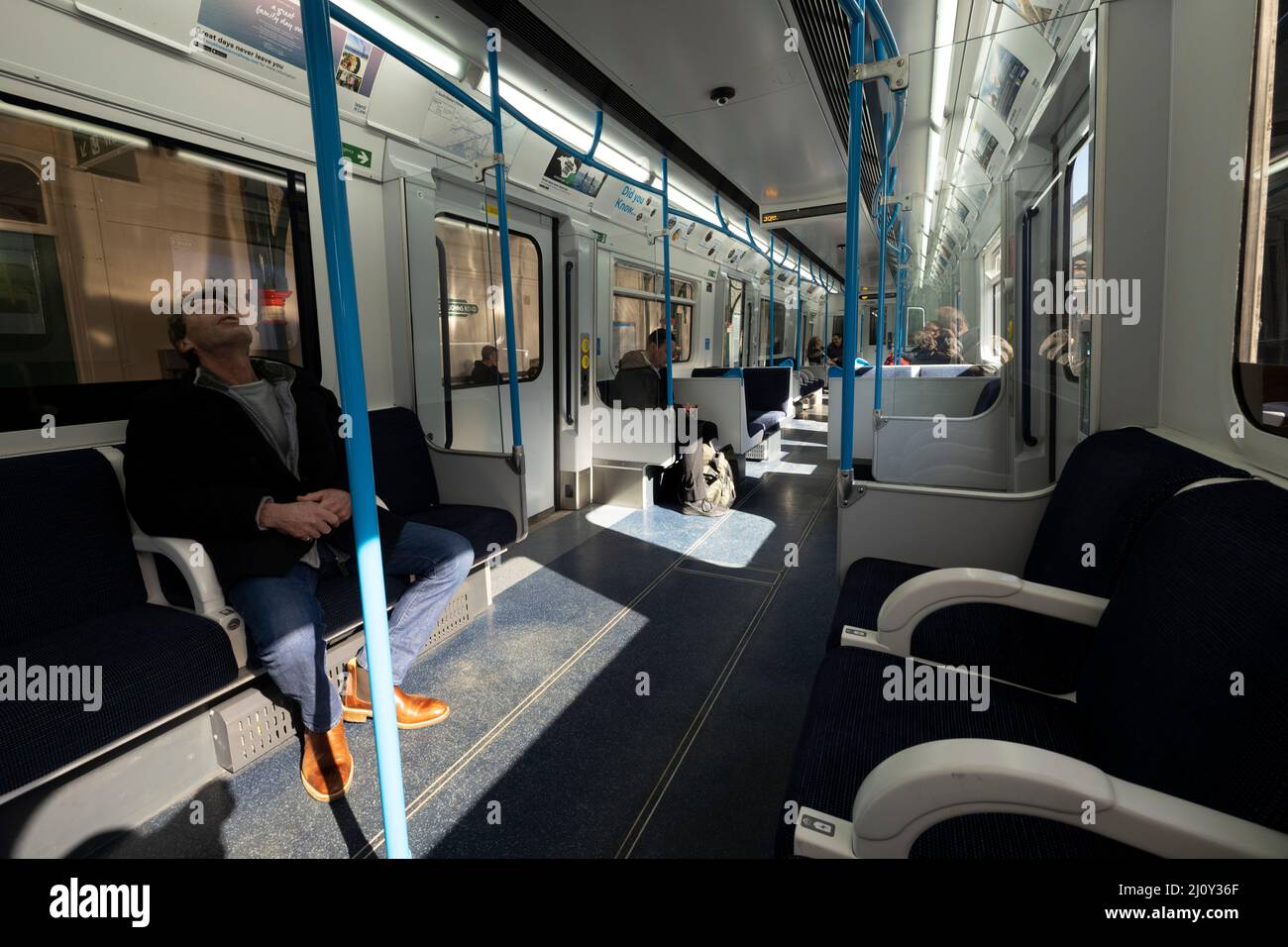 Coach,carriage,passengers,Island,Line,Train,new,Shanklin,Sandown,Ryde ...