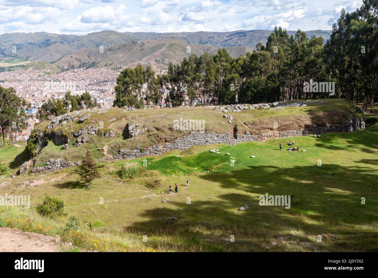 Beautiful view of the landscape in Cusco, Peru Stock Photo - Alamy
