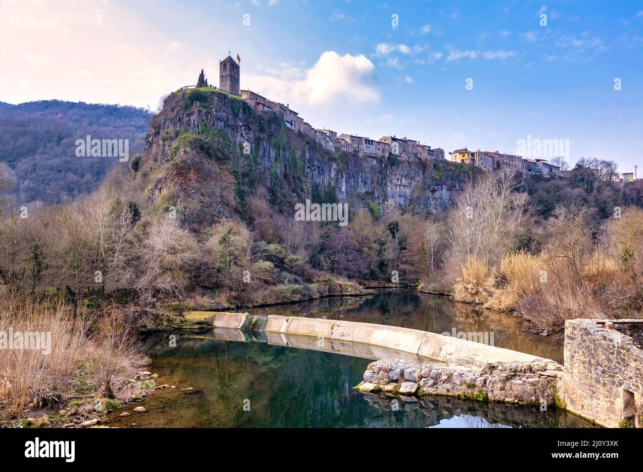 Castellfollit de la Roca is a town with one of the best views. It is ...