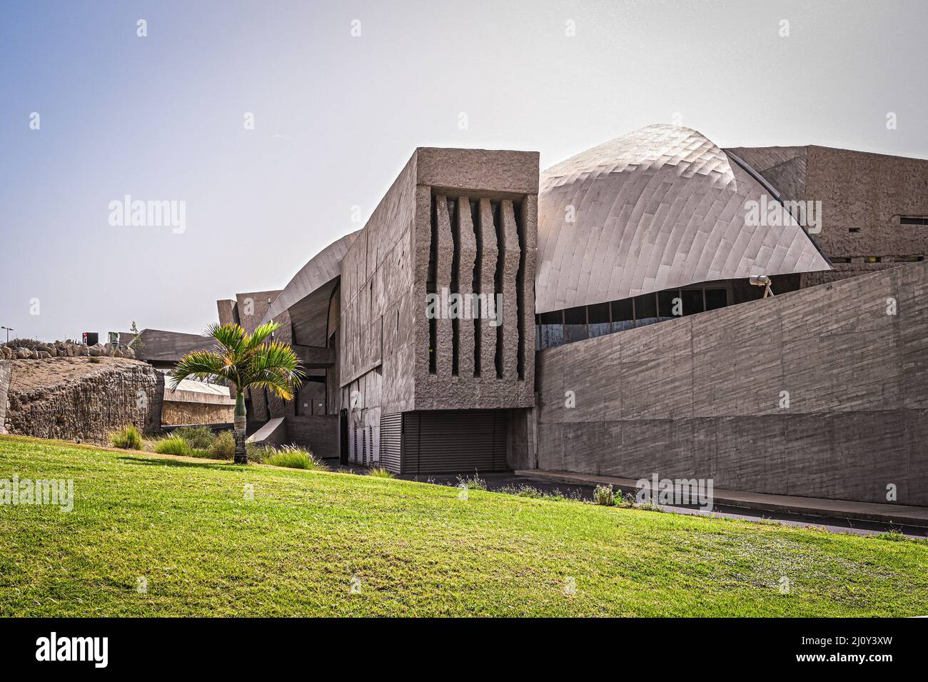 The Magma Art and Congress building in Adeje, Tenerife Stock Photo - Alamy
