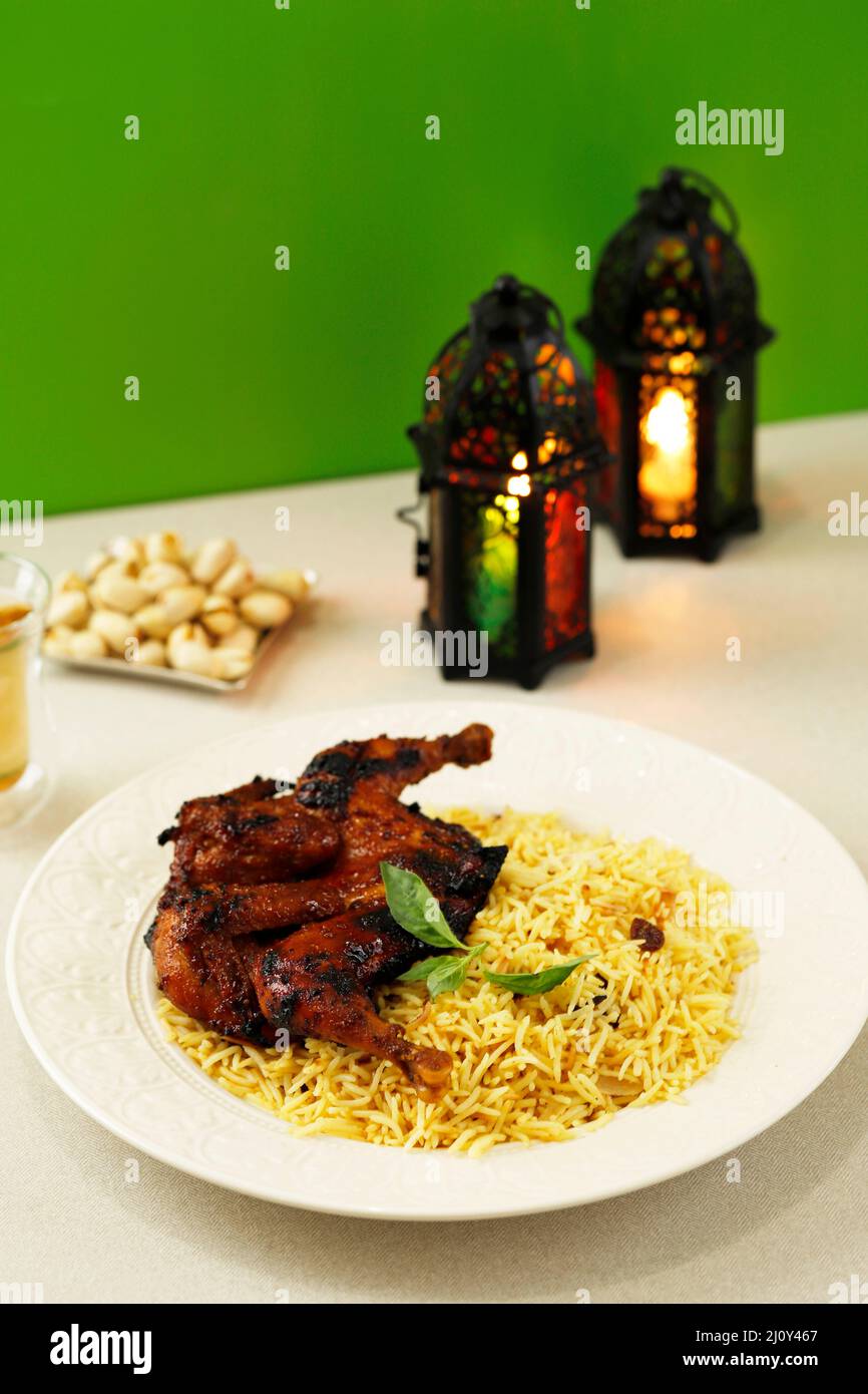 Kashmiri Pulao Made of Basmati Rice Cooked with Spices and Flavored ...