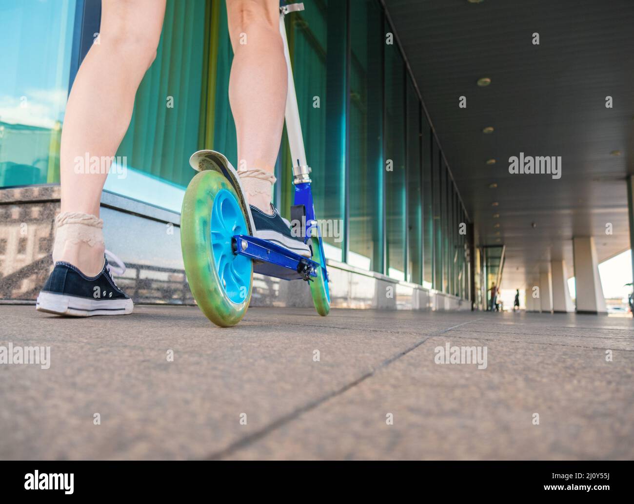 Woman kick legs hi-res stock photography and images - Alamy