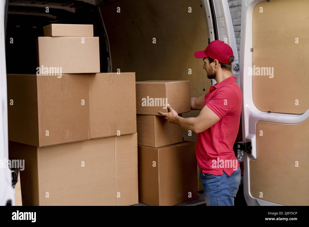 Care packages box hi-res stock photography and images - Alamy