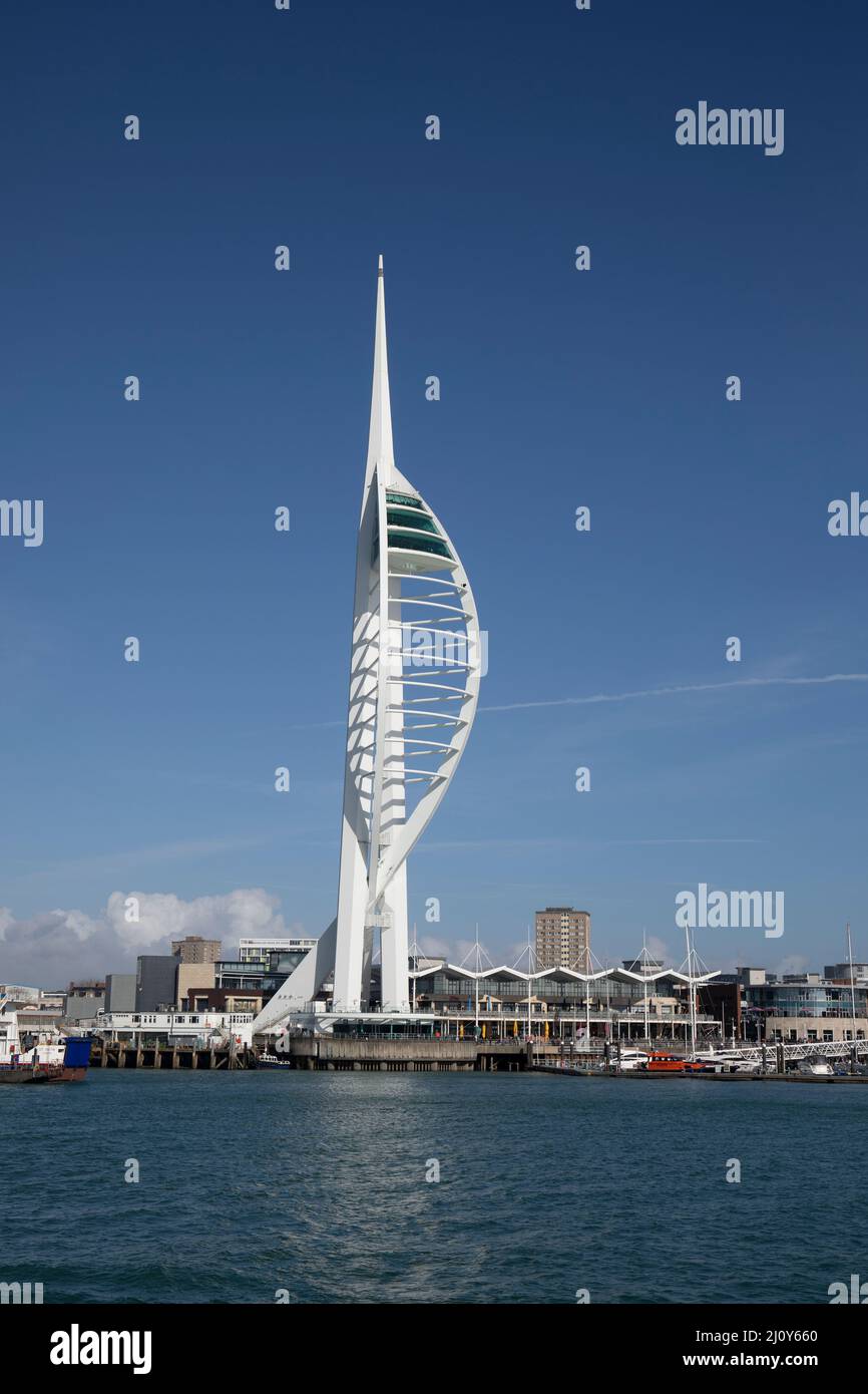 The Spinnaker Tower, Portsmouth Stock Photo - Alamy