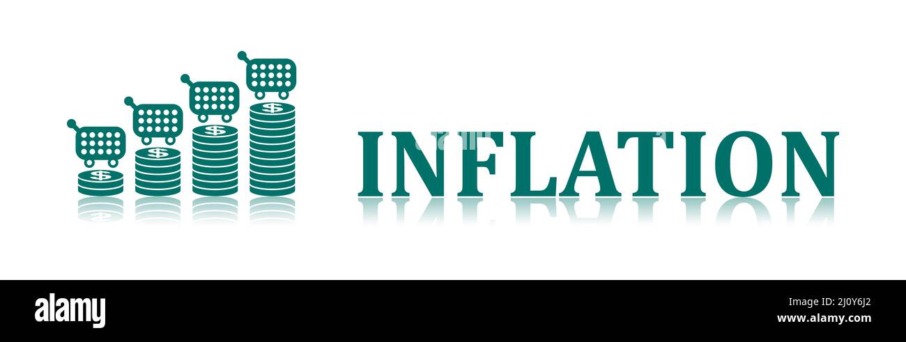 Illustration of an inflation concept Stock Photo - Alamy