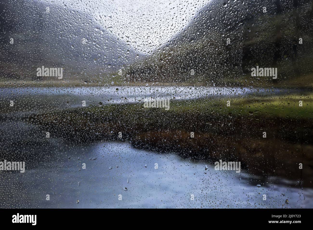 Rain effect nature background. High quality photo Stock Photo - Alamy