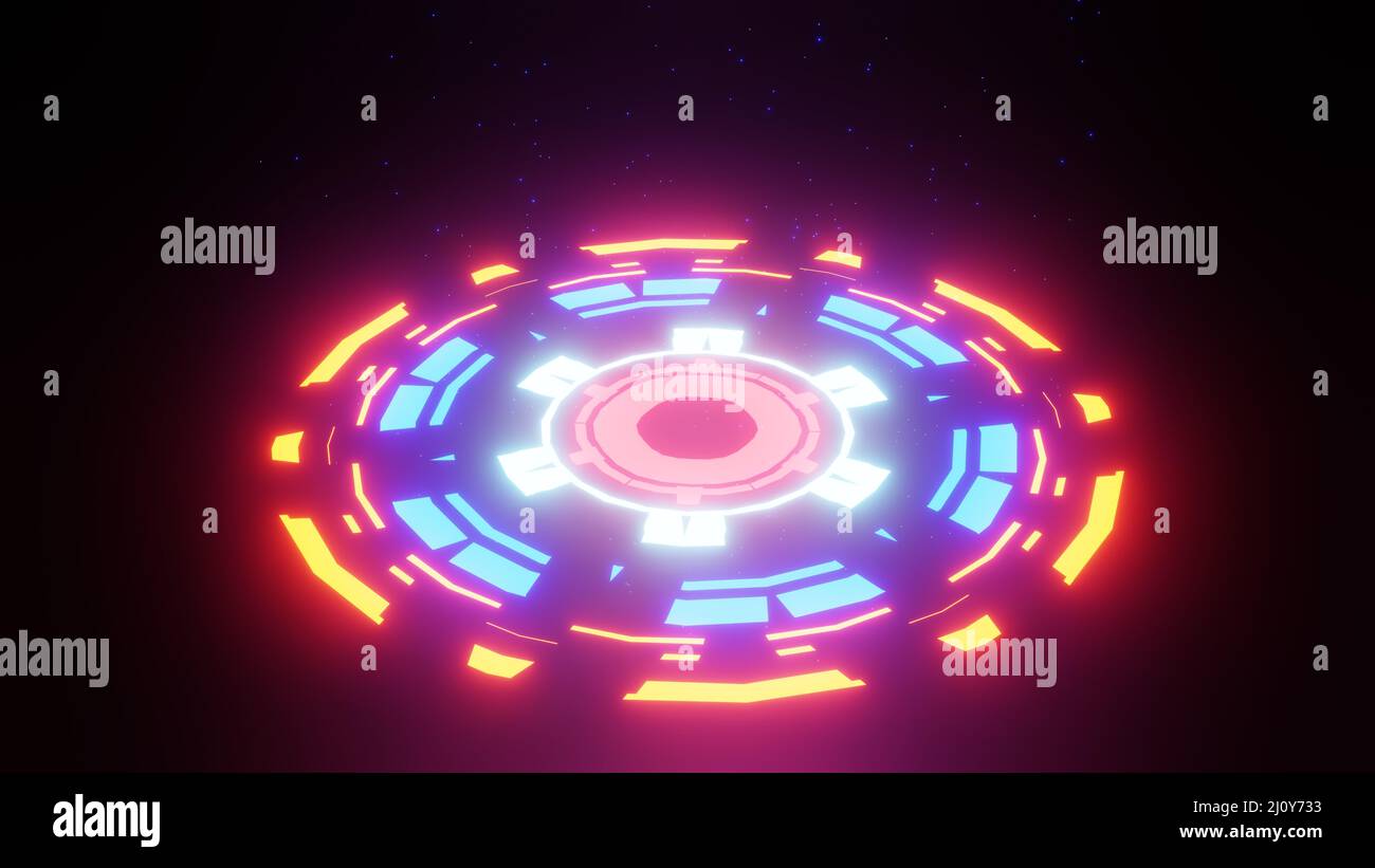 Blue visualizer hi-res stock photography and images - Alamy