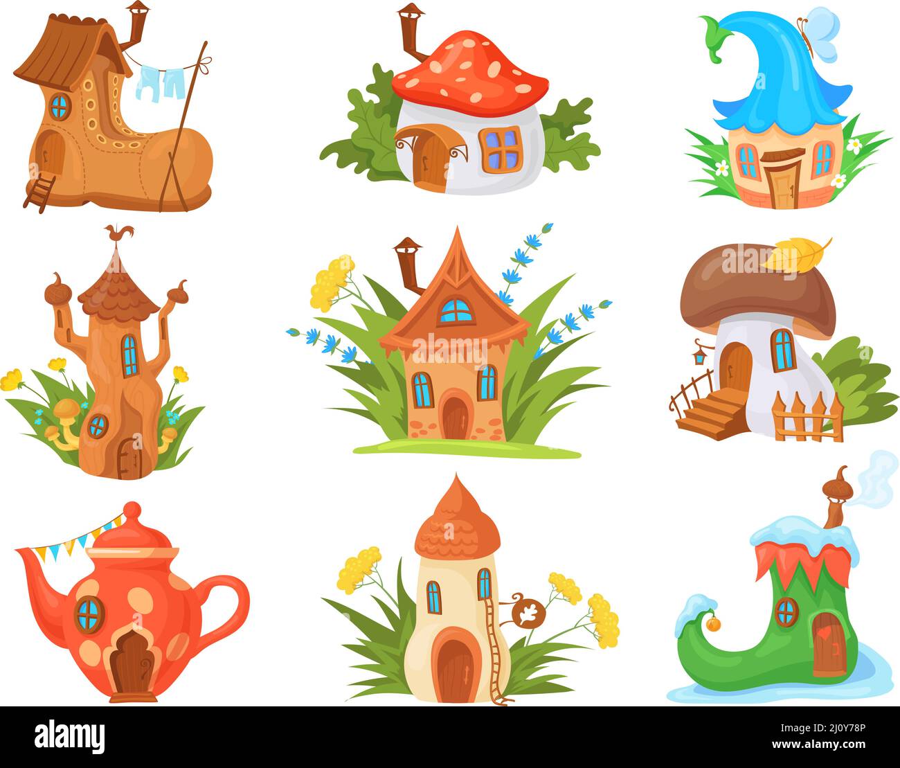 Green door in garden Cut Out Stock Images & Pictures - Alamy