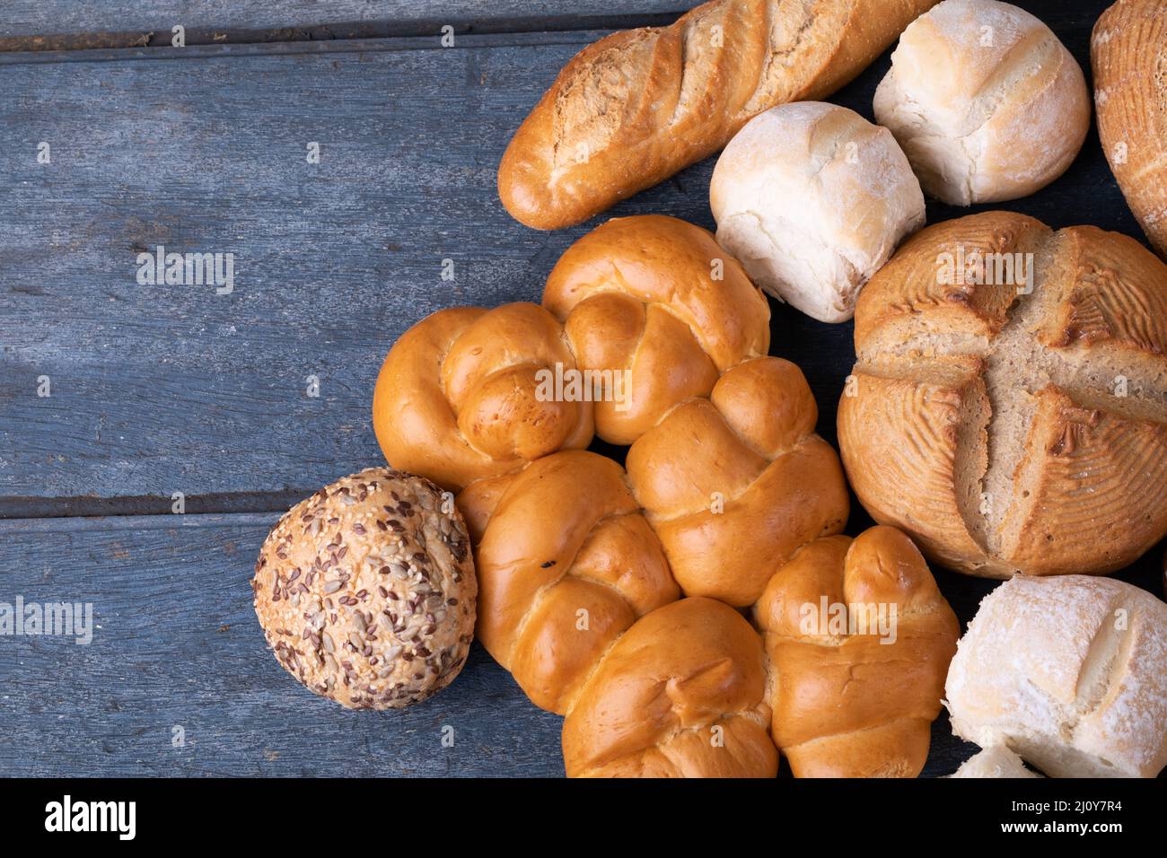 Types of breads hi-res stock photography and images - Alamy