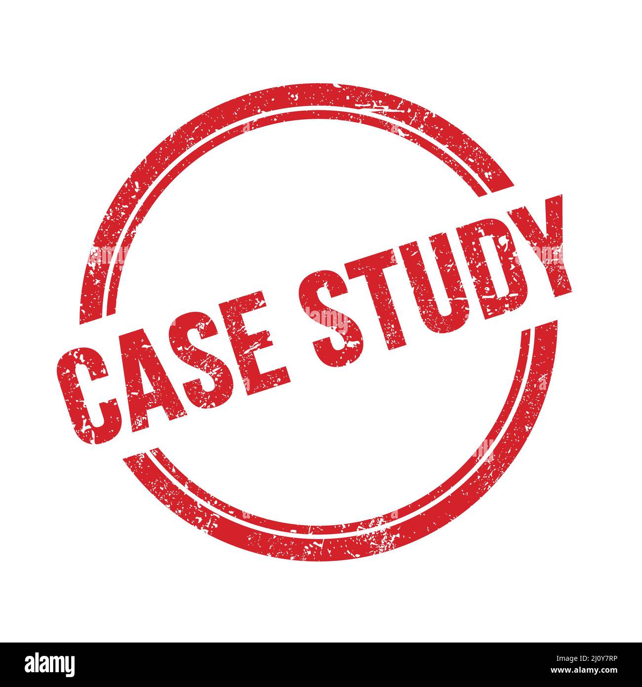 CASE STUDY text written on red grungy vintage round stamp Stock Photo ...