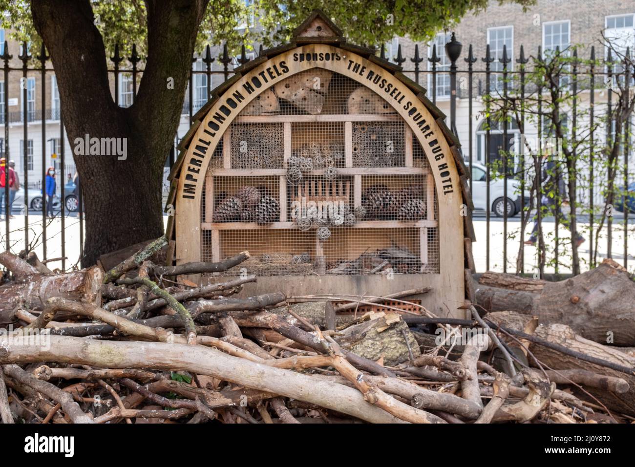 Bug hotels hi-res stock photography and images - Alamy