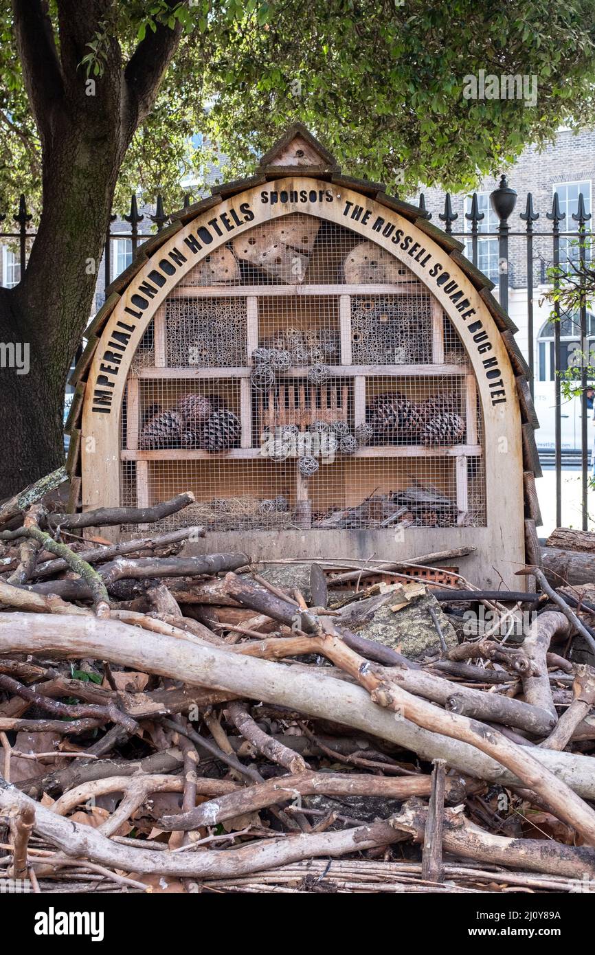 Bug Hotel Sponsored By Imperial London Hotels - Russell Square ...