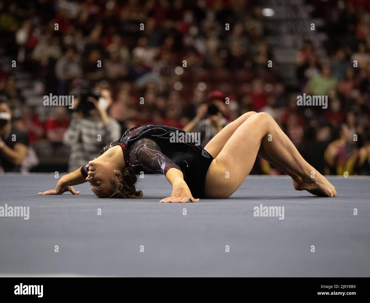 March 19, 2022: University of Utah gymnast and Olympic silver medalist ...