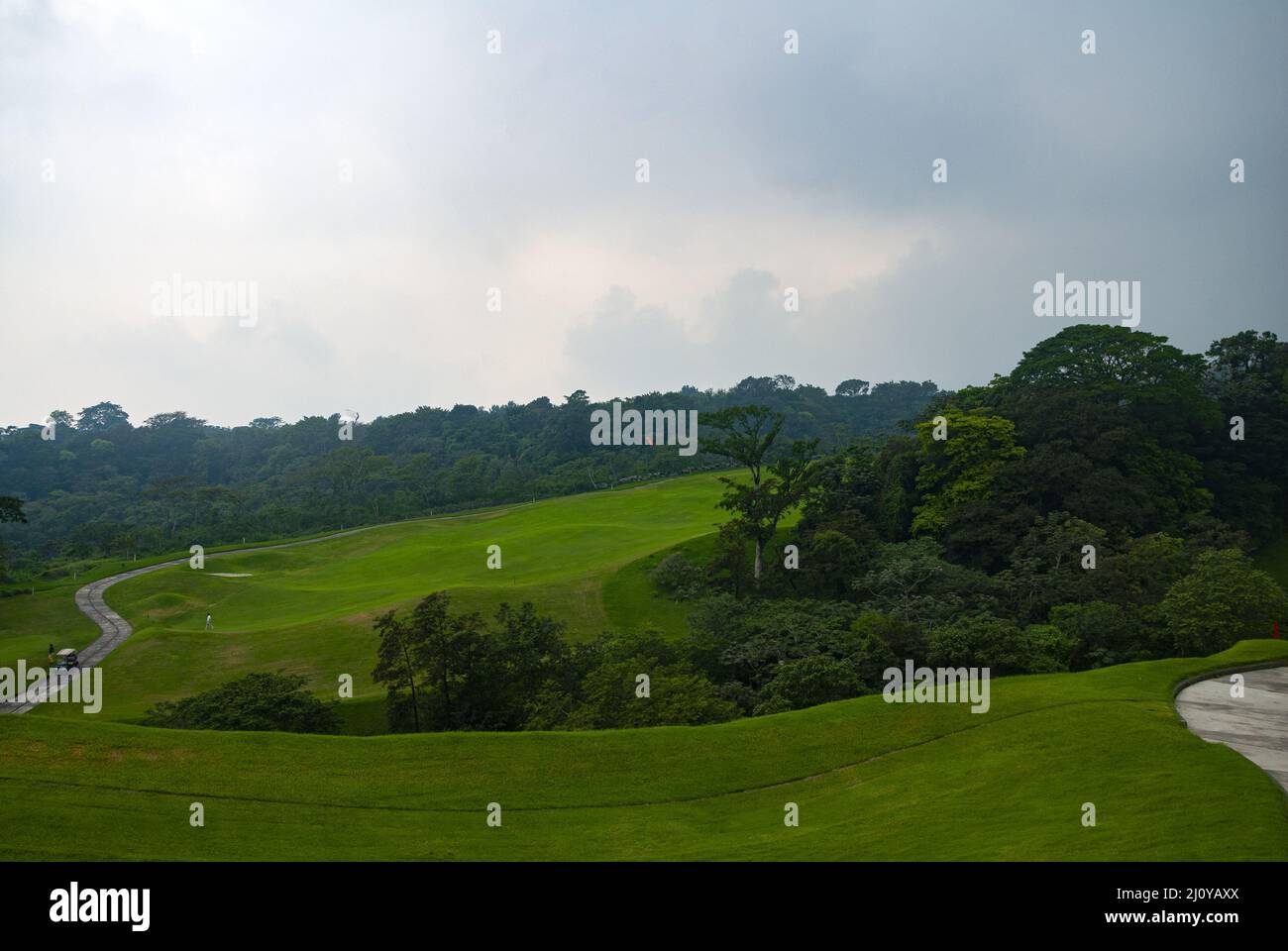 Golf course called La Reunion in Guatemala, destroyed by volcano ...